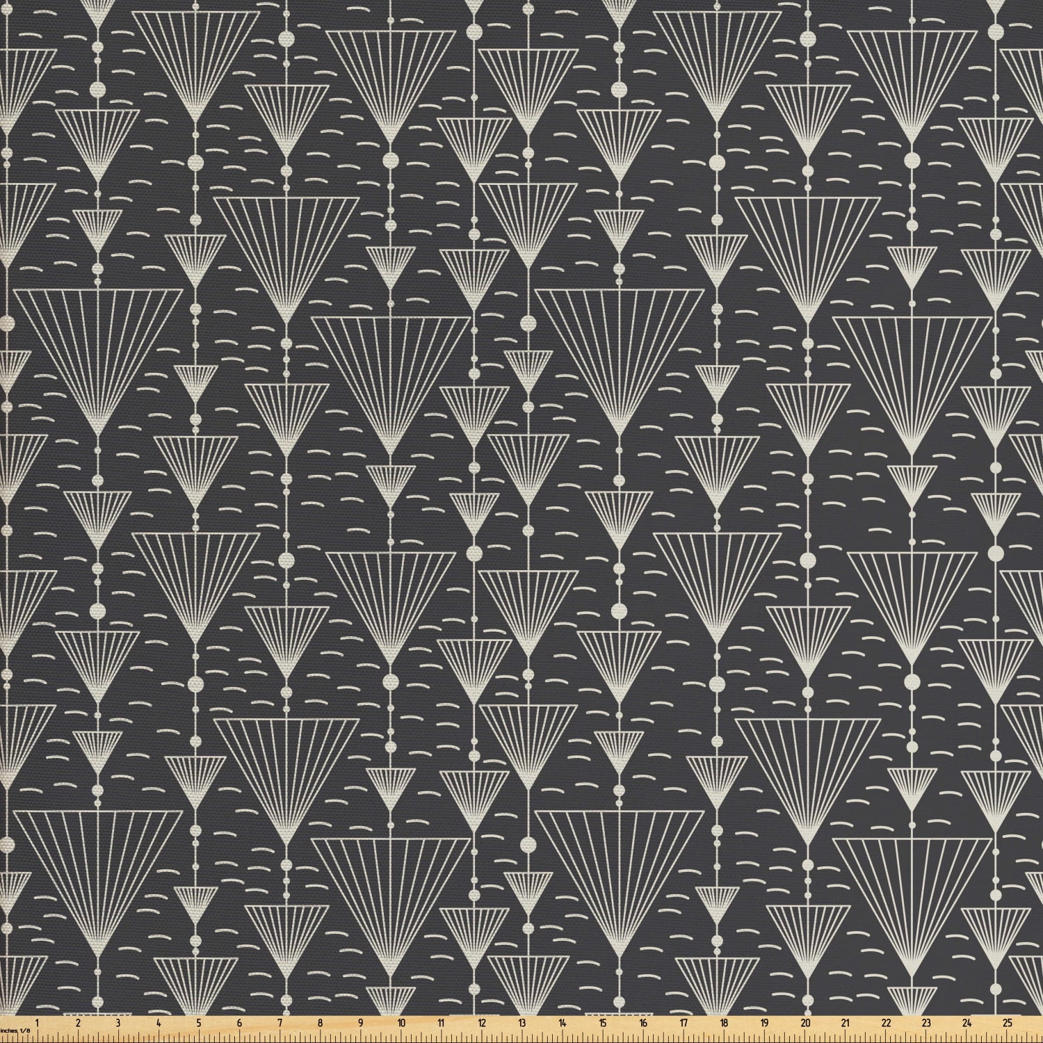 Abstract Upholstery Fabric by the Yard, Modern Interpretation of ...