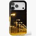 Abstract Urban Light Trails Night Case iPhone 17 through 11 Pro Max ...