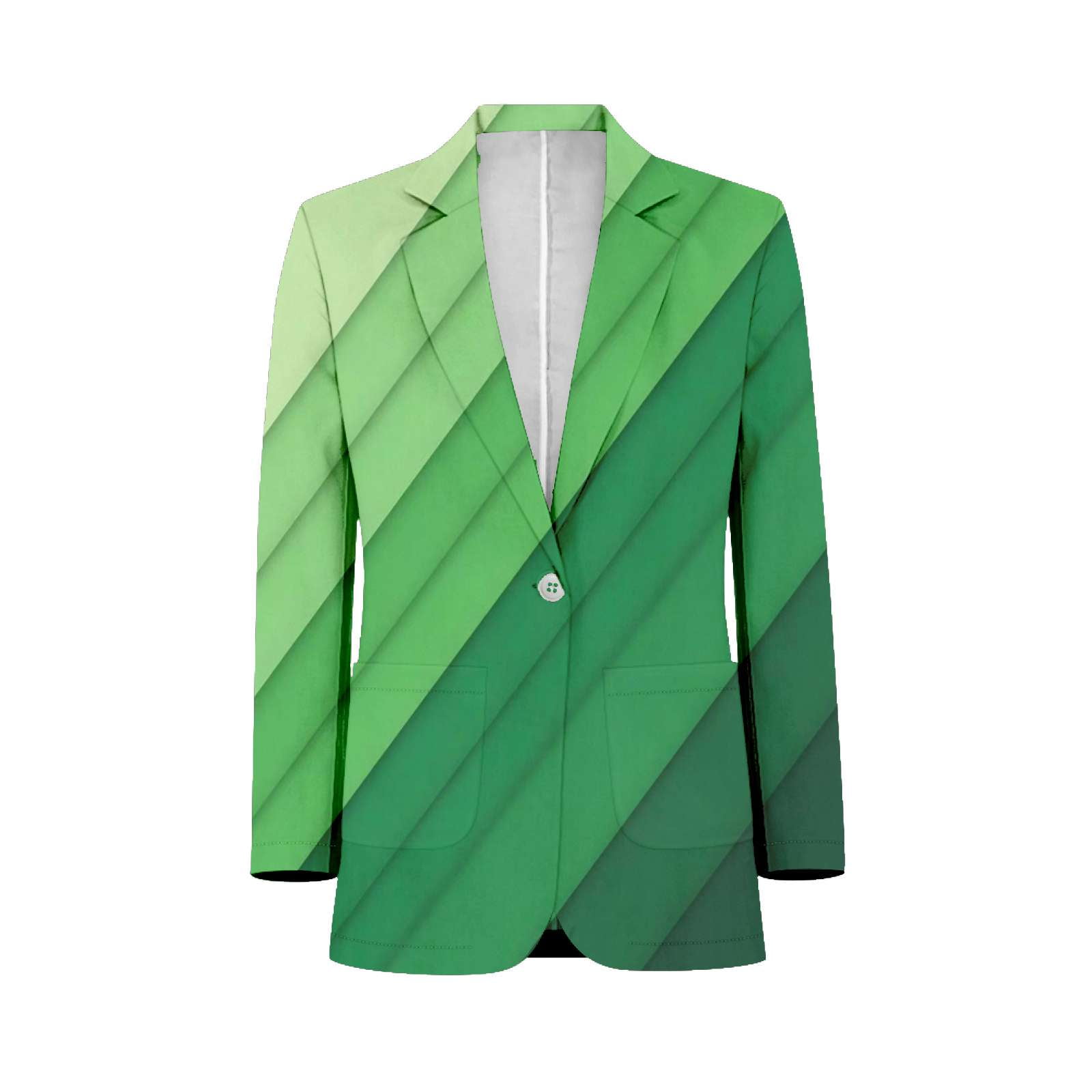Abstract Vector Green Vertical Stripes Mens Suits Shawl Collar Slim Fit ...
