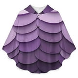 Abstract Vector Purple Disc Blanket Oversized Wearable Hooded Blanket ...