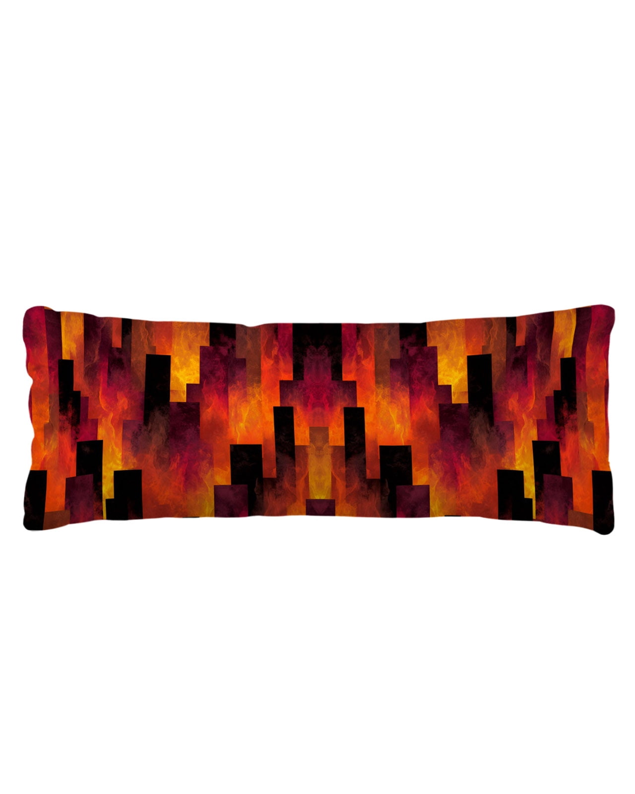 Abstract Vertical Blocks Body Pillow Cover 20 x 60 Inch Decorative ...