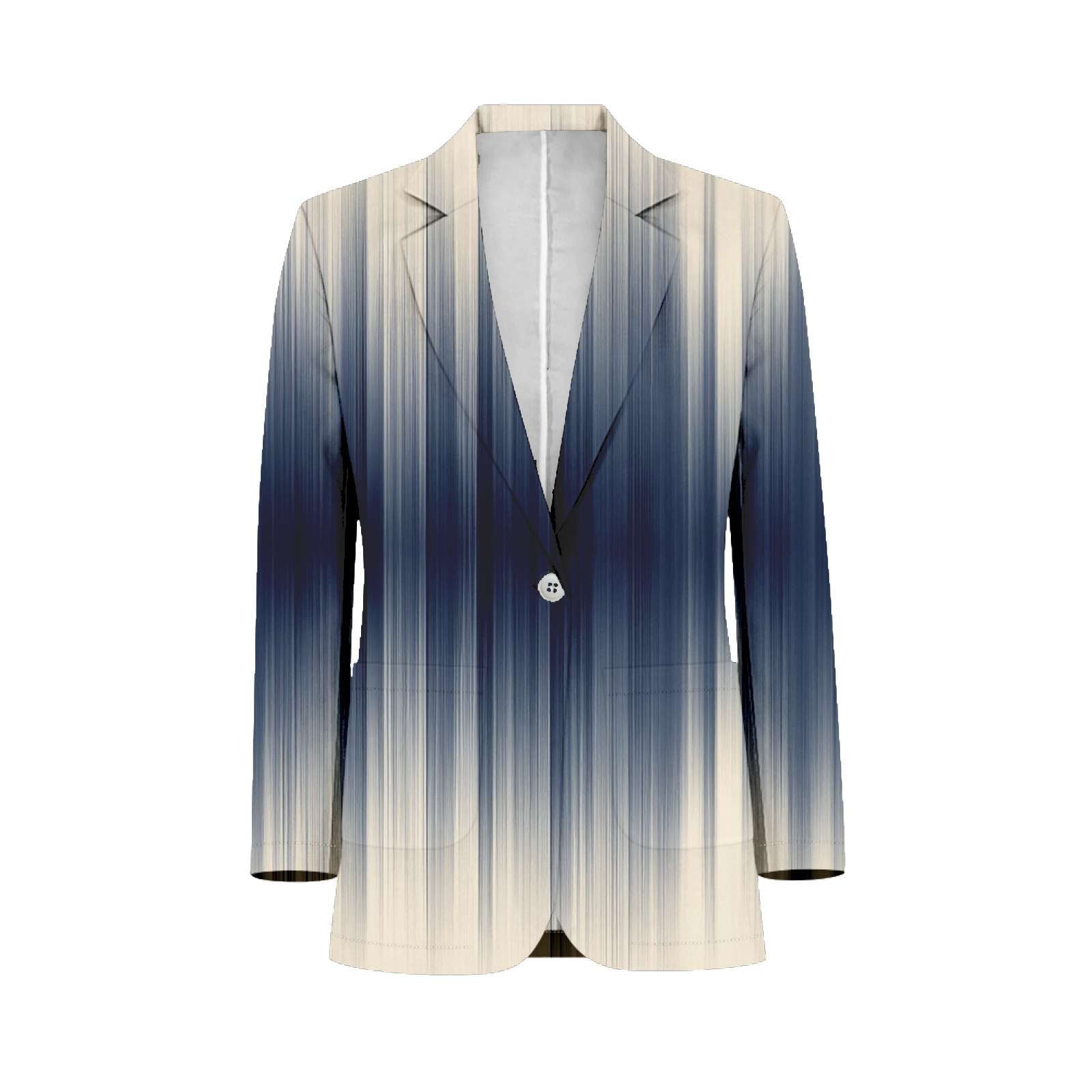 Abstract Vertical Blurry Lines Mens Suits Shawl Collar Slim Fit Suit ...
