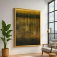 Abstract Vertical Lines, Modern Minimalist Wall Art, Warm Earth Tone ...