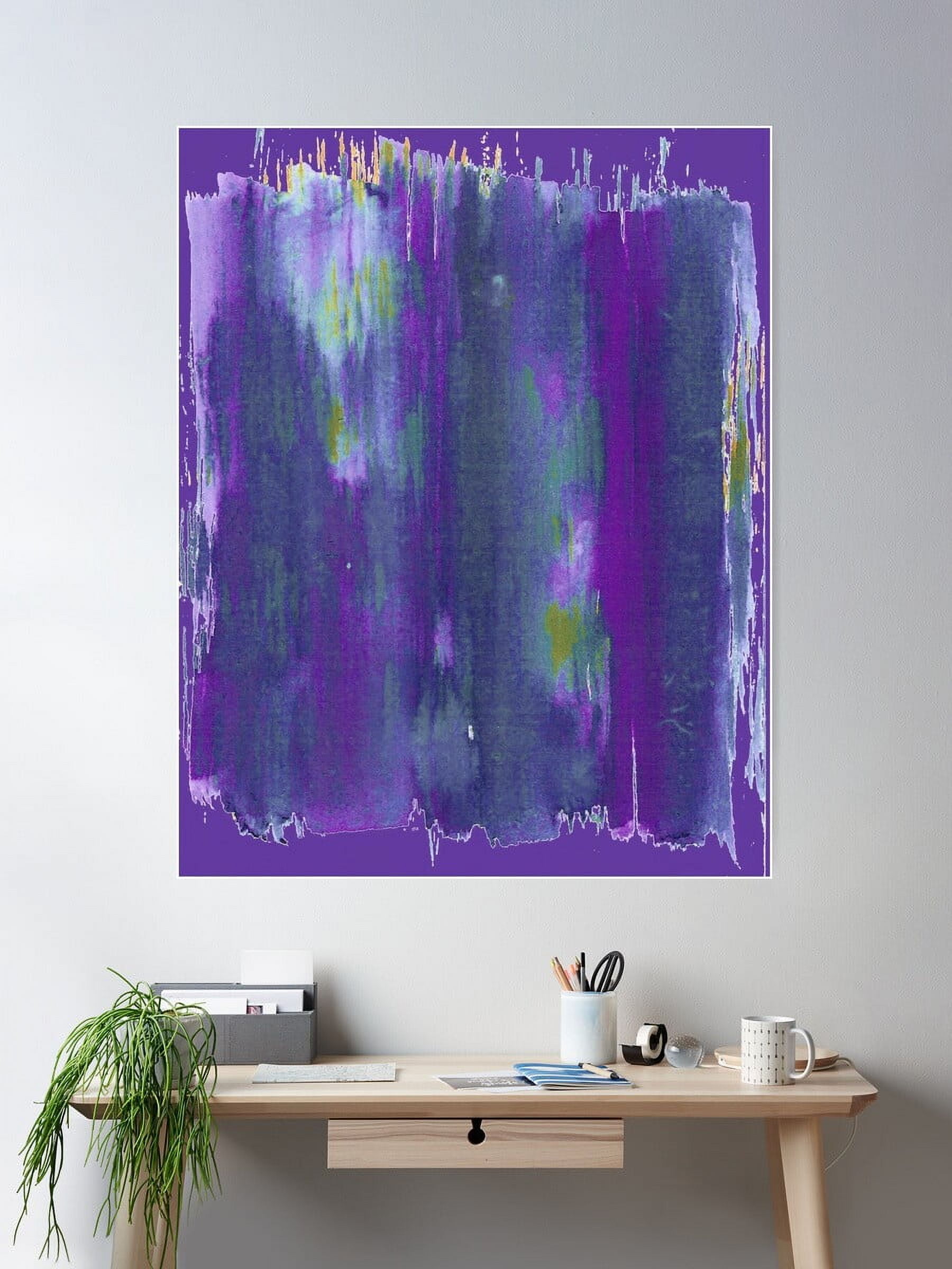 Abstract Vertical Stripes 3 Poster Wall Art Modern Wall Decor For ...