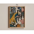 Abstract Vintage Gallery Neutral Mid Century Poster Unframed Paper ...