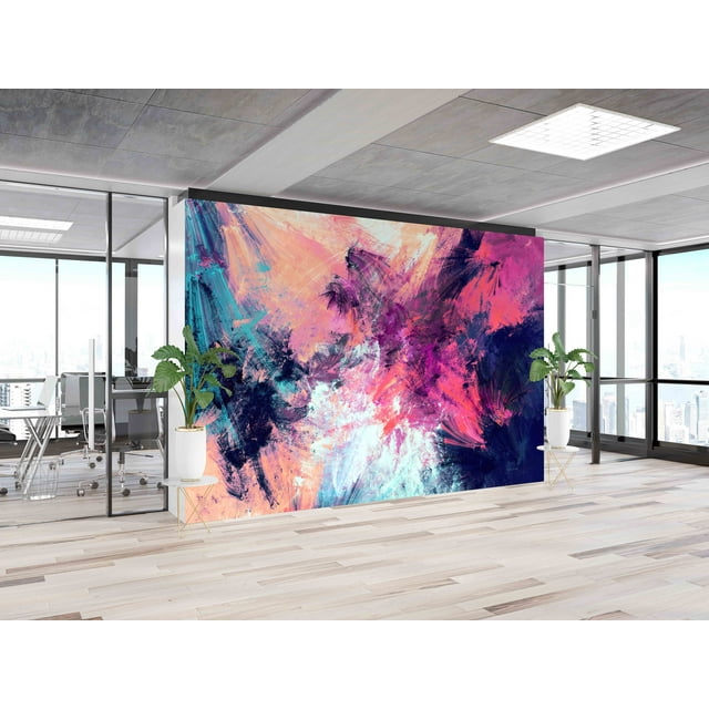 Abstract Wall Mural, Modern Wallpaper, Modern Abstract Wall Art ...