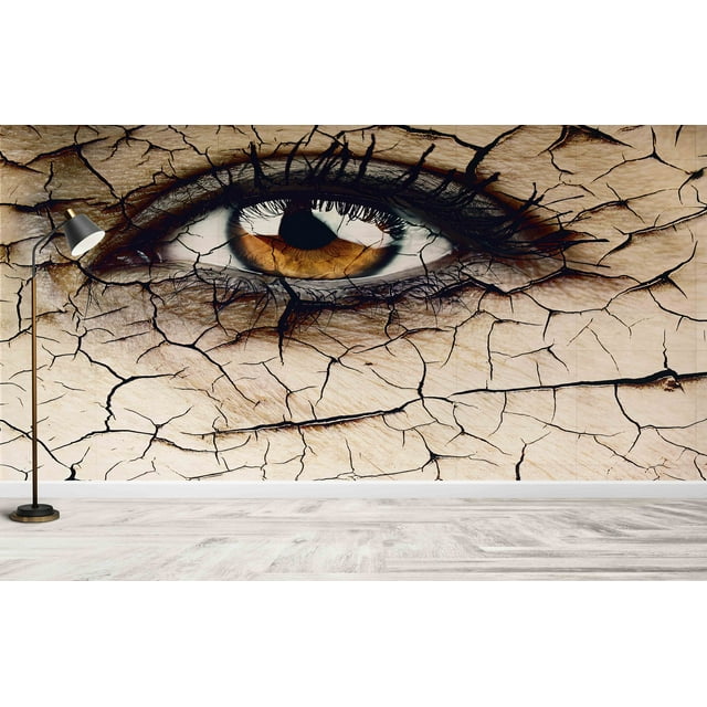 Abstract Wall Mural, Waterless Wallpaper, Custom Wallpaper, Modern ...