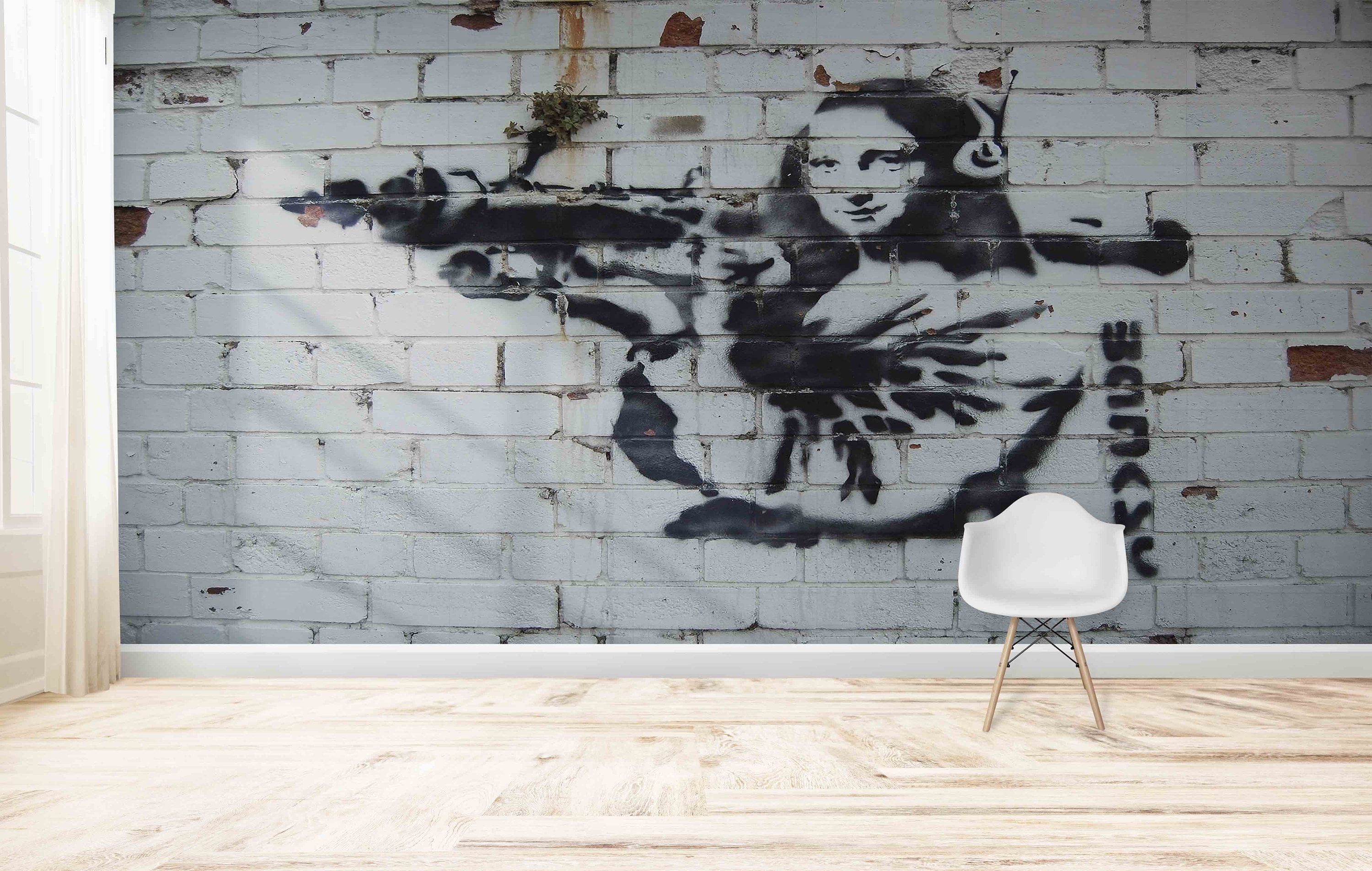 Abstract Wallpaper, Mona Lisa Mural, 3d Wallpaper, Modern Wallpaper ...