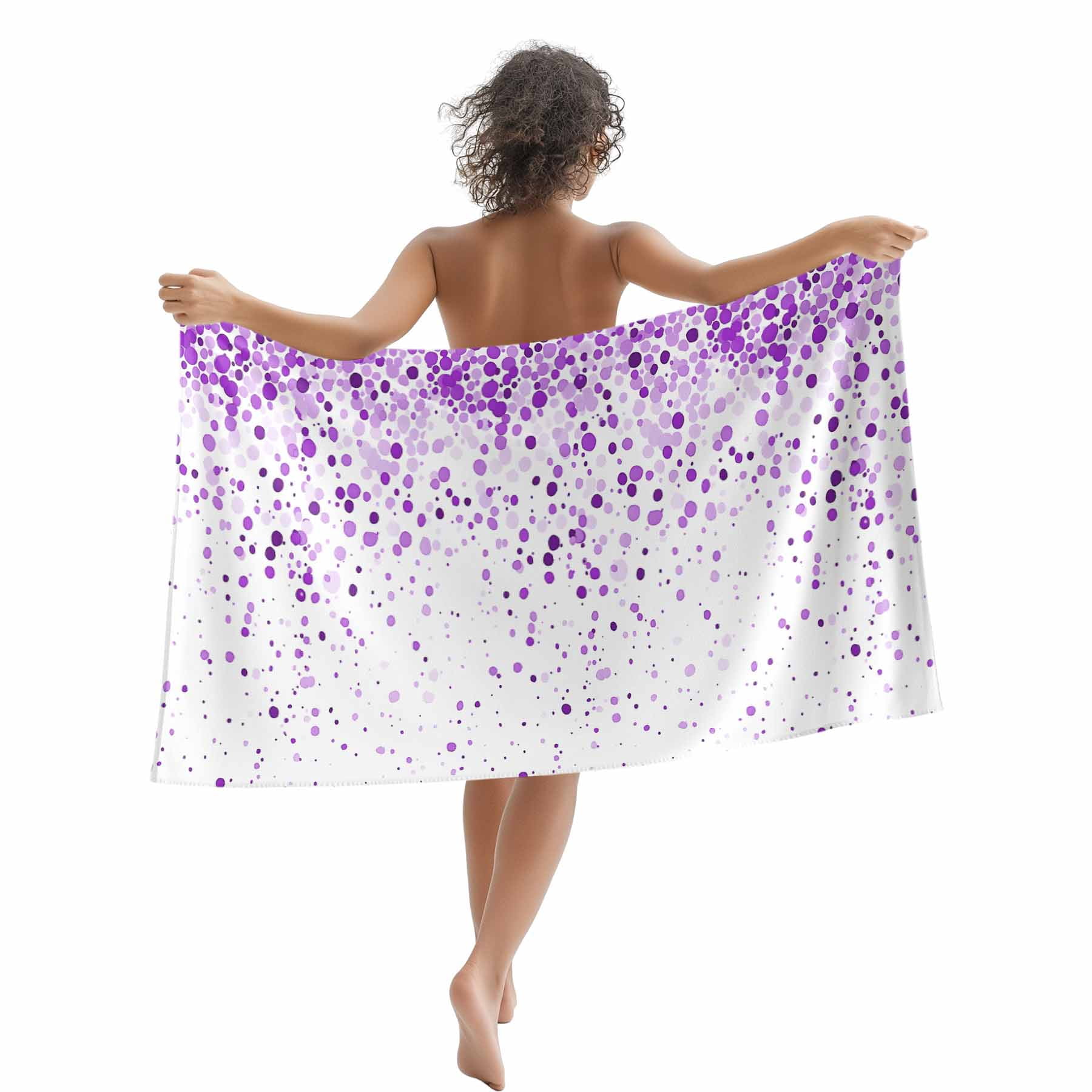 Abstract Watercolor Beach Towels Blanket Soft&Absorbent Quick Dry ...