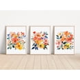 Abstract Watercolor Flower Prints Colorful Abstract Flower Print ...