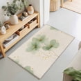 Abstract Watercolor Flowers Rectangle Area Rug 2x3ft,Living Room Rug ...