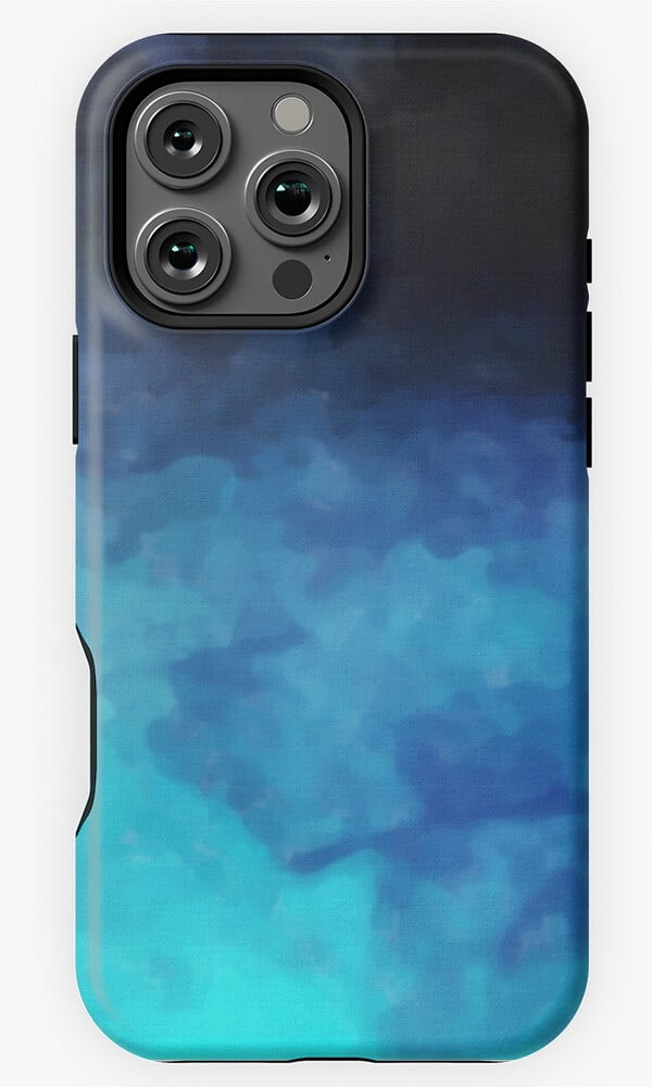 Abstract Watercolor Gradient Phone Case for iPhone 16 15 14 13 12 11 ...