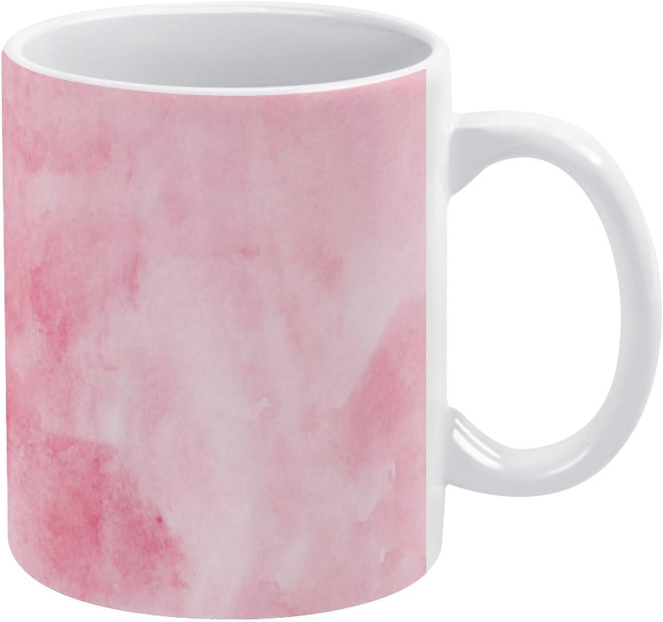 Abstract Watercolor Light Pink Paint Art Marble Texture White Ceramic ...