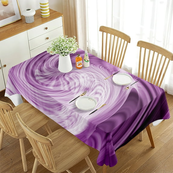 Abstract Wave Tablecloth Wavy Line Geometry Psychedelic Pattern ...