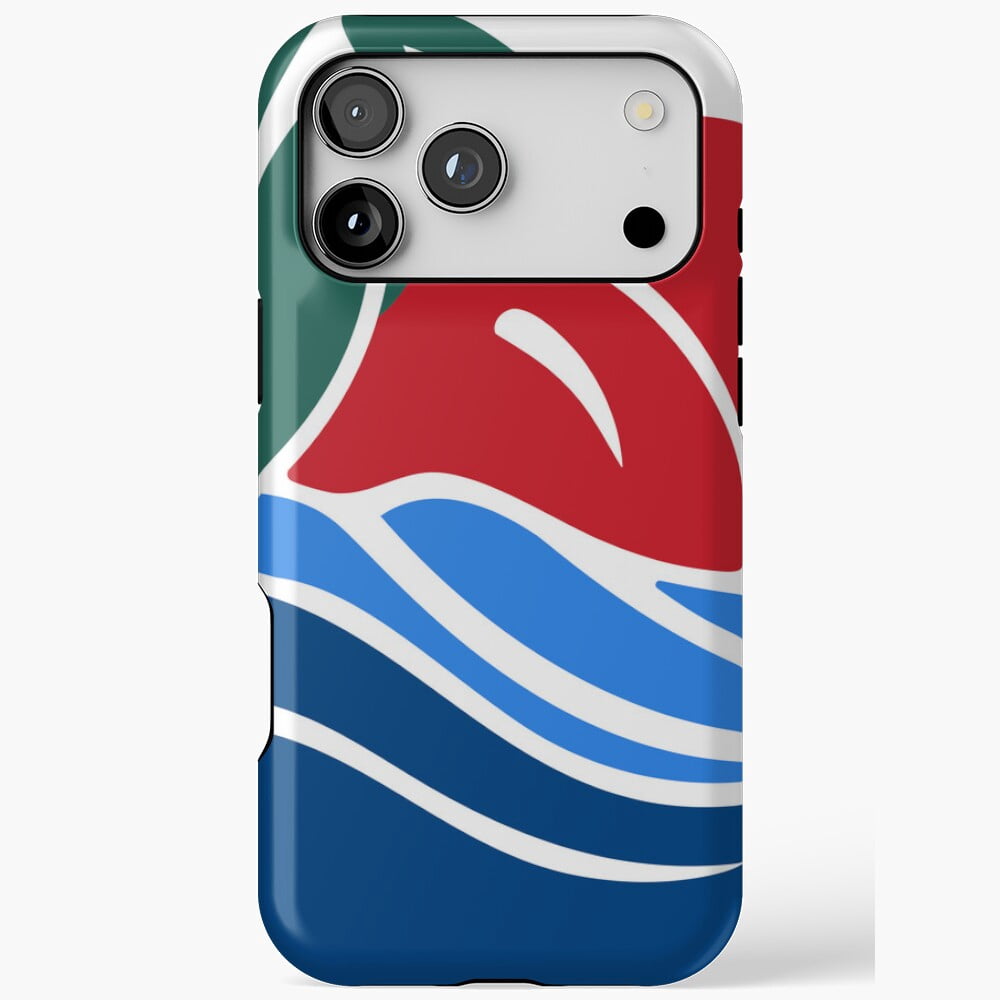 Abstract Wave for iPhone Case 11 to 17 Pro Max - Red Blue Green Dynamic ...