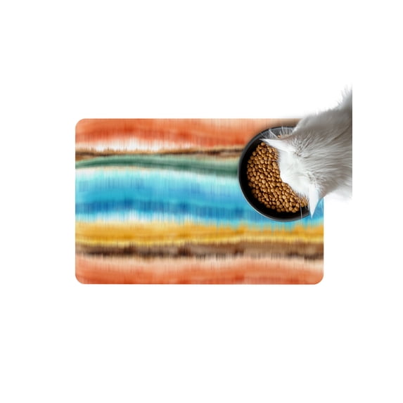 Abstract Waves Doormat Non Slip Diatomaceous Earth Door Mat Absorbent ...