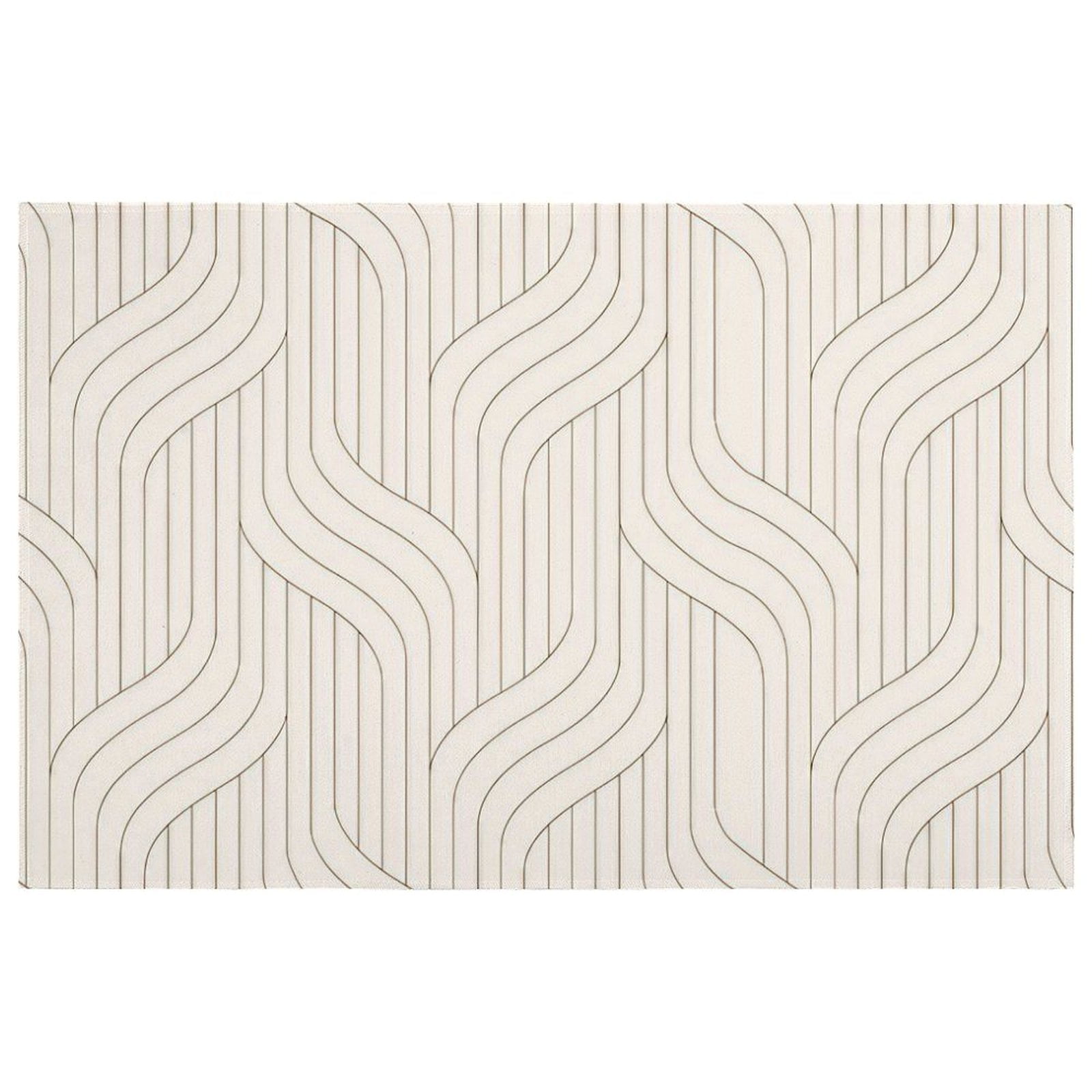 Abstract Wavy Lines Pattern Adult Home Decor Bedroom Living Room ...