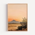 Abstract Western Large Matte Rustic Southwest v2, Stretched Canvas ...