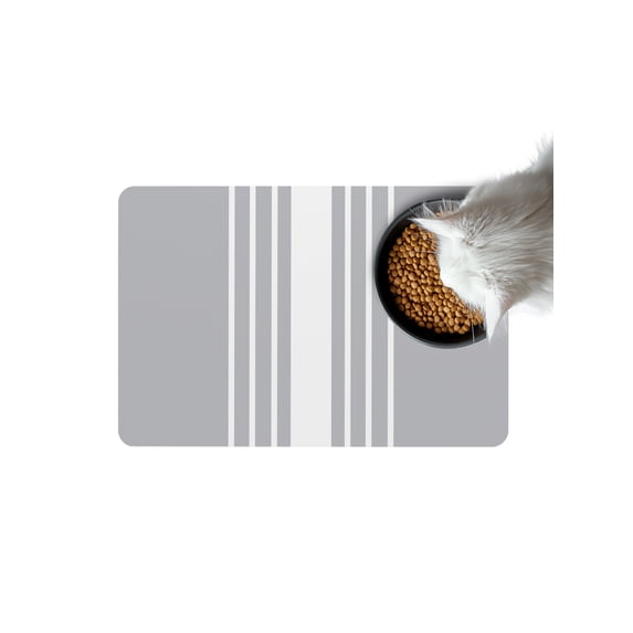 Abstract White Striped Doormat Non Slip Diatomaceous Earth Door Mat ...
