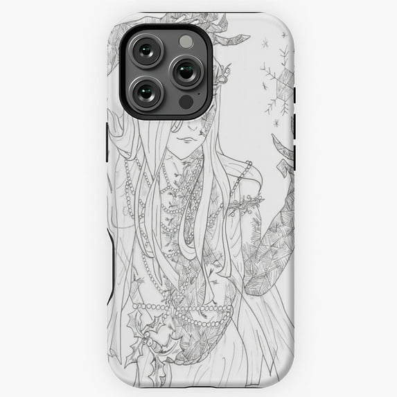 Abstract Winter Body Design Phone Case for iPhone 11 12 13 14 15 16 17 ...