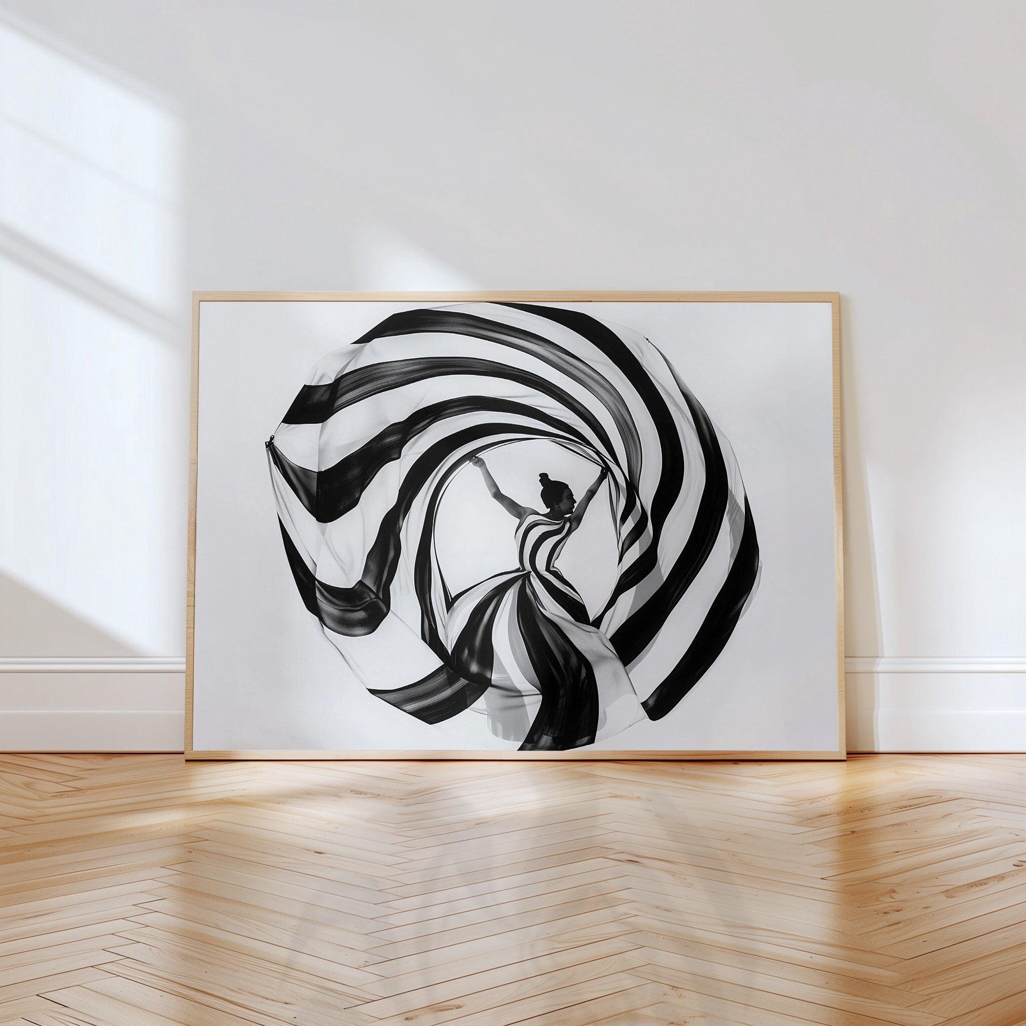 Abstract Woman Dance Photography Black And White Art Print Home Decor ...