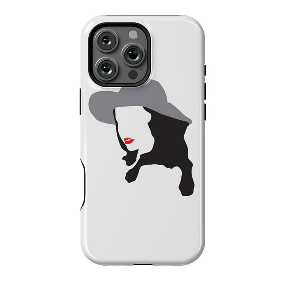 Abstract Woman Face Line Design iPhone Case 17 16 15 14 13 12 11 Pro ...