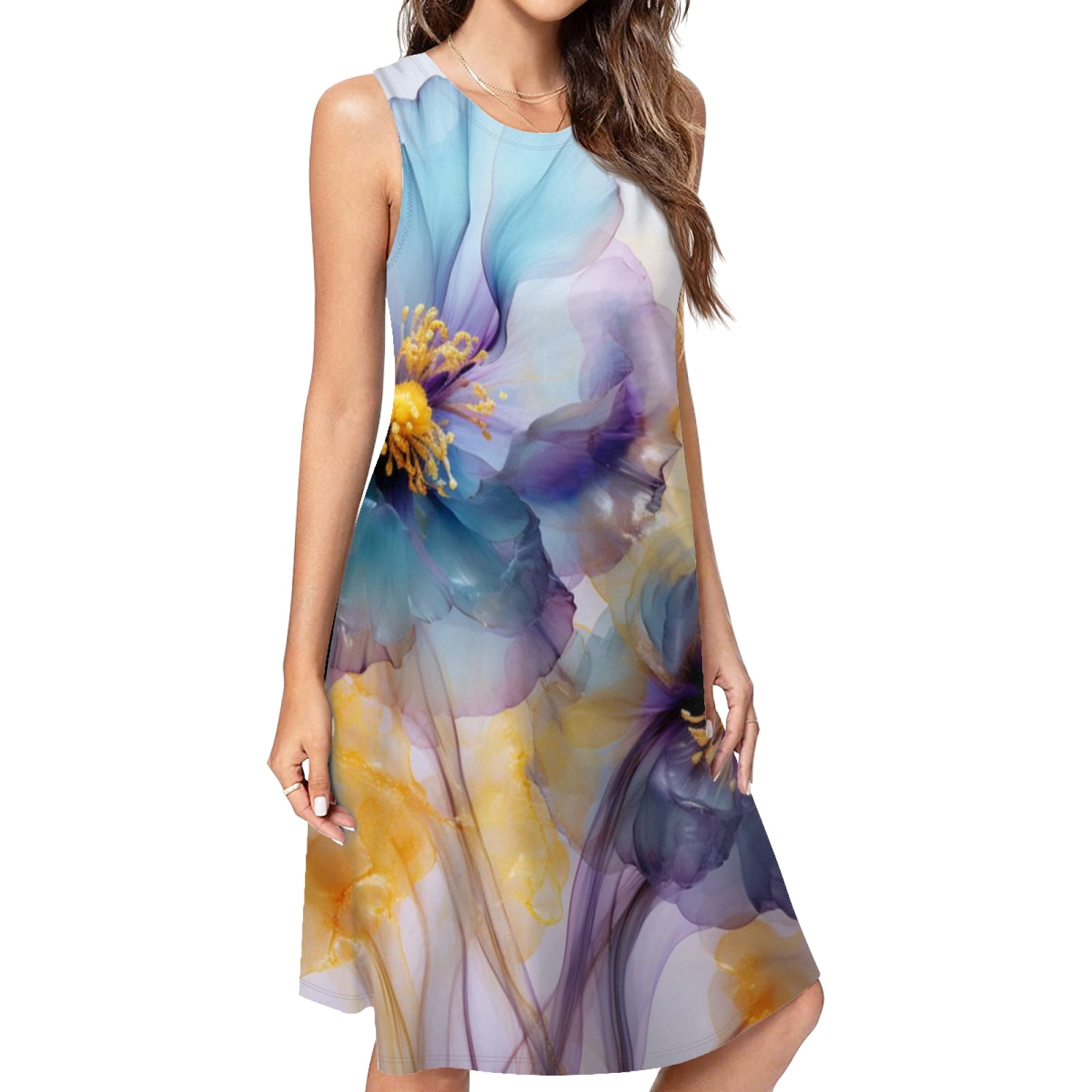 Abstract Xray Flowers Collection Dress Elegant Party Dresses Evening ...