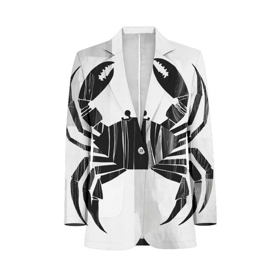 Abstract Zebra Art Print Customized Men's Suits full man Shawl Collar ...