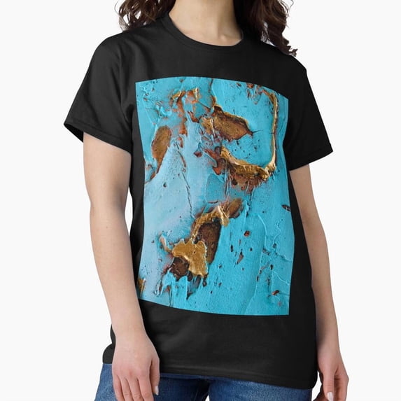 Abstract, blue pattern H3084, Premium Unisex Tee – Extended Sizes Up to ...