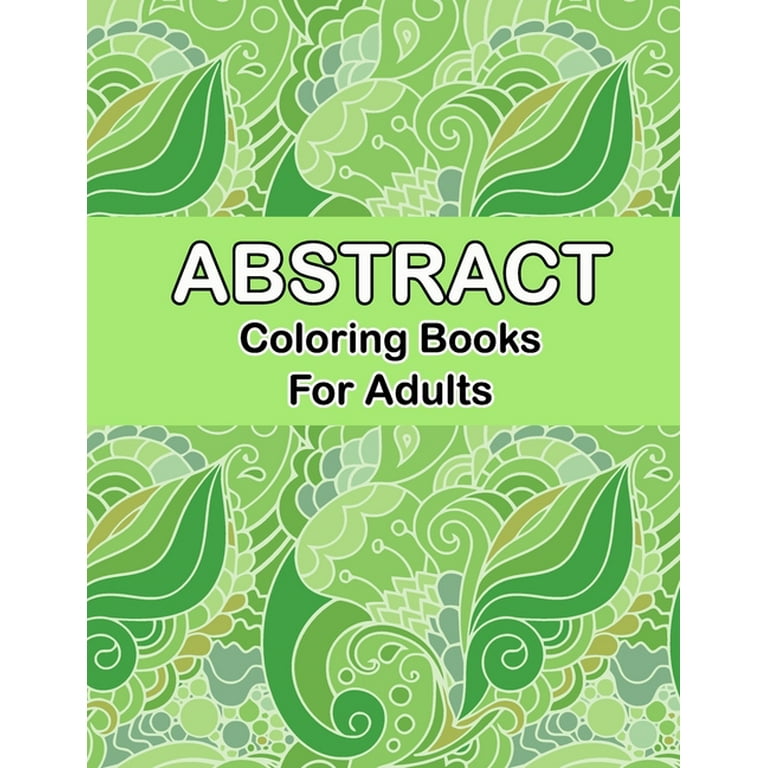 abstract art coloring pages for grownups