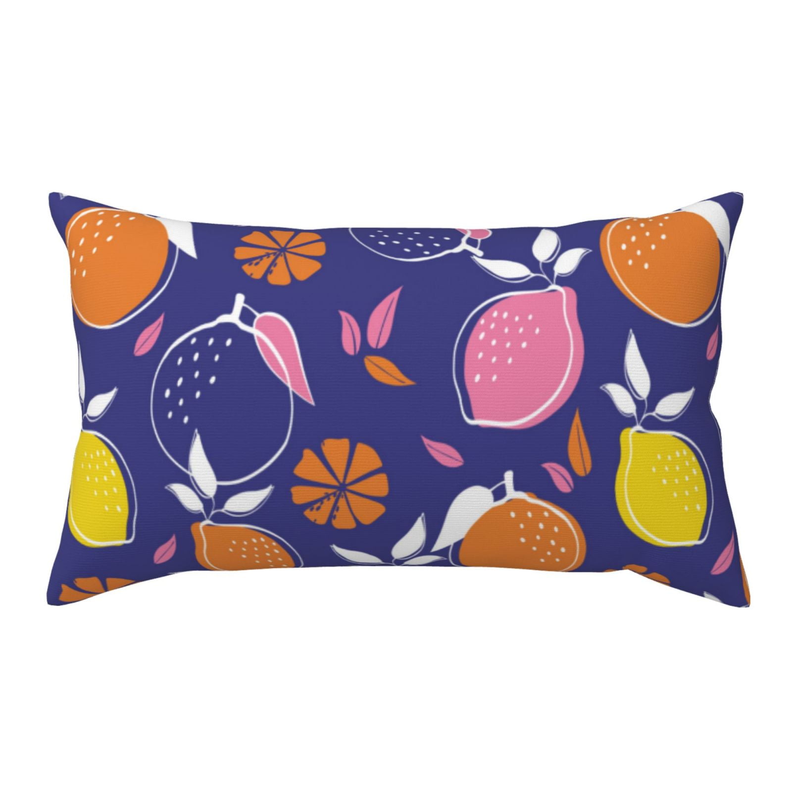 Abstract oranges lemon Pillow Cases Standard Size, Soft Pillow Covers ...
