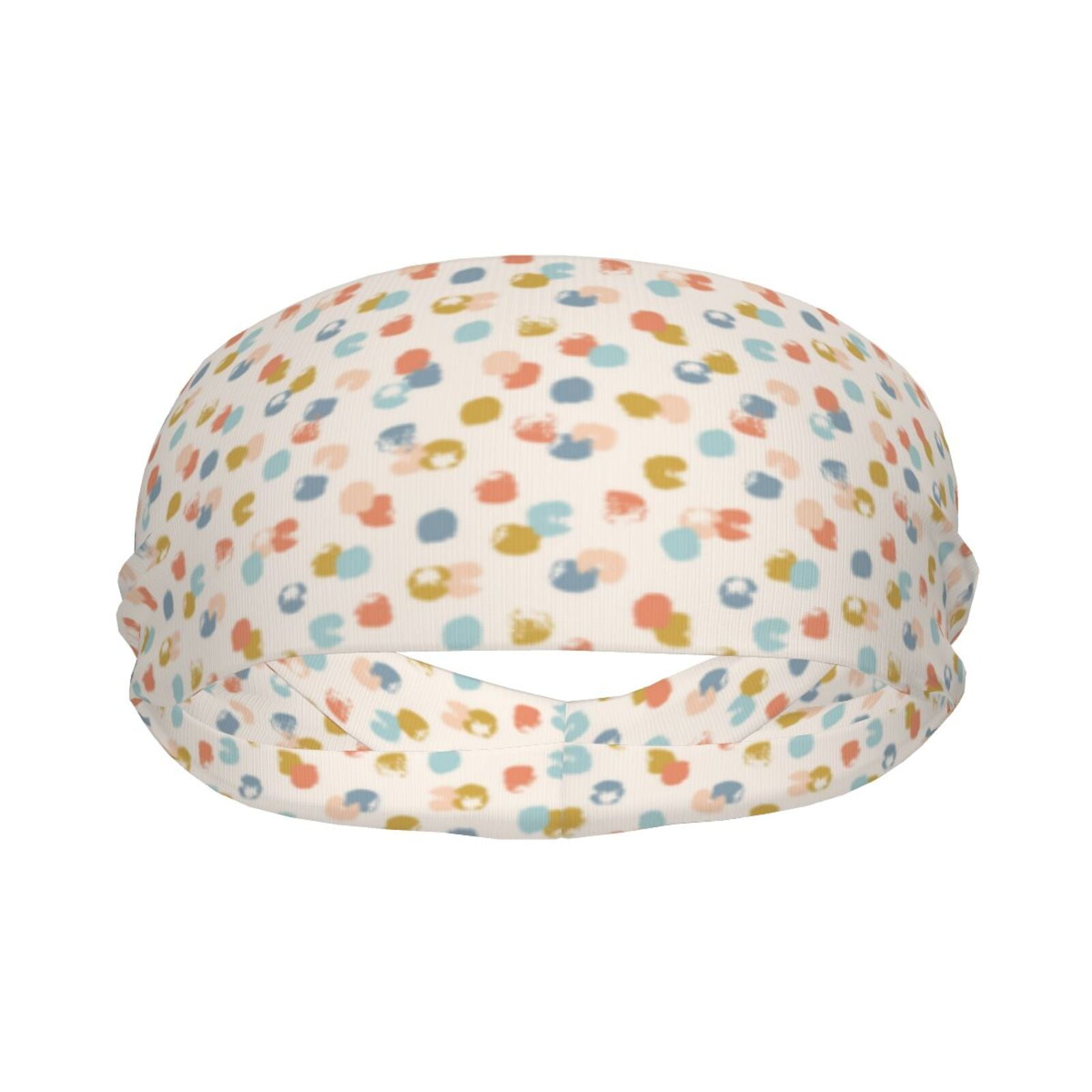 Abstract paint dots spots pattern Sports Headbands for Men/Women ...