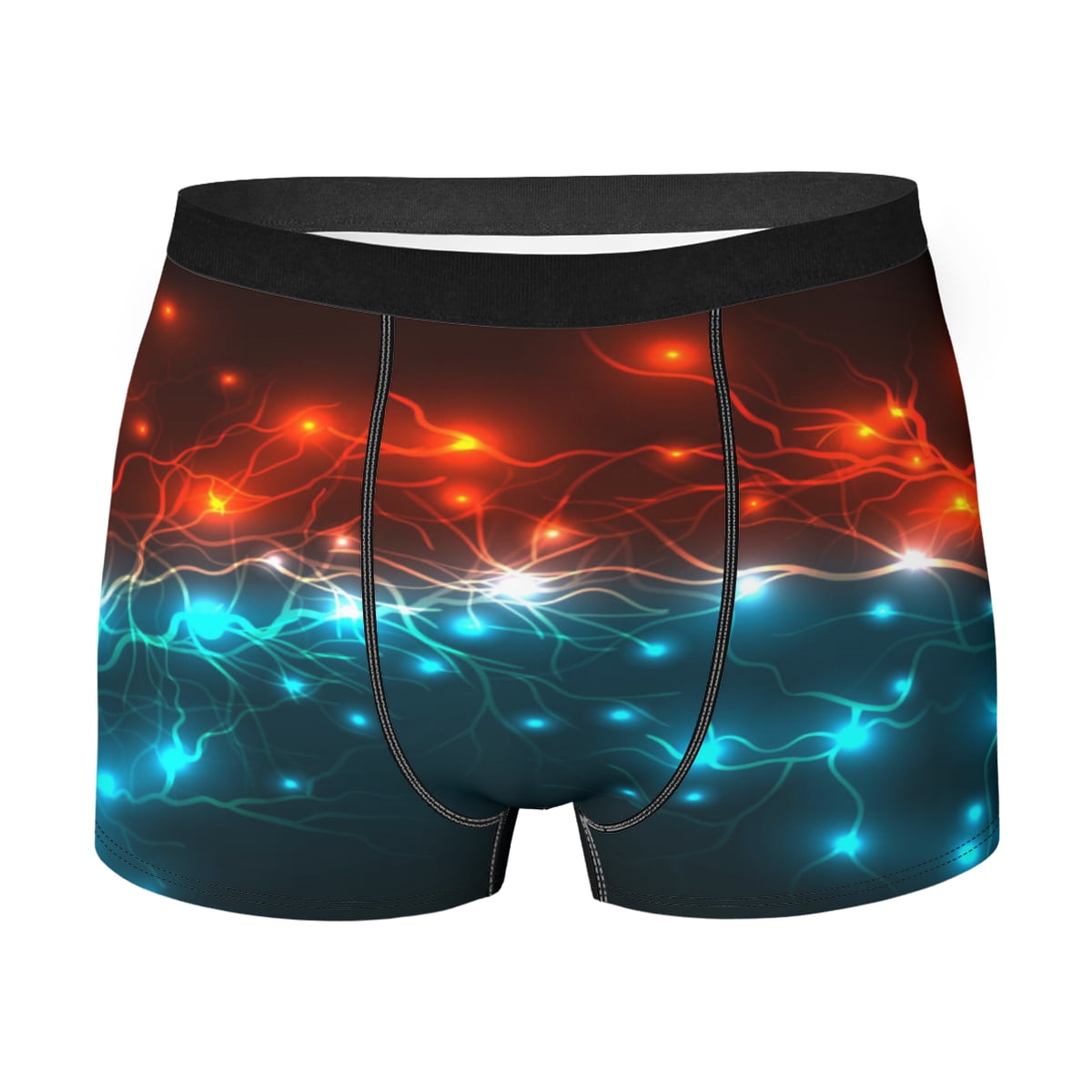Abstract red and blue lightning Boxer Shorts For Man 3D Print Male ...