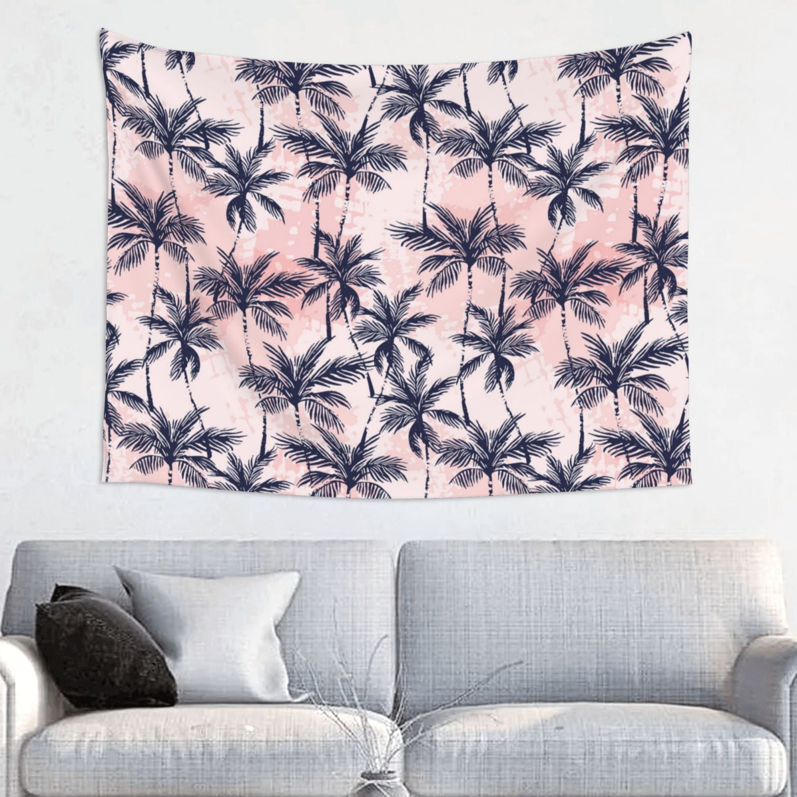 Abstract tropics palm trees Tapestry, Wall Tapestry Tapestry Wall ...