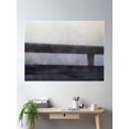 Abstraction Of Empty Roads Poster Wall Art Modern Wall Decor Wall Art ...