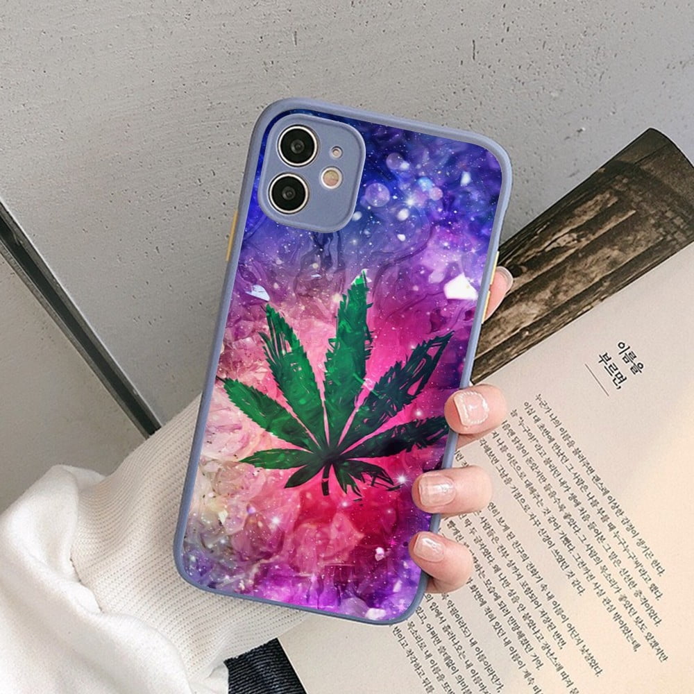 Abstractionism Art high weed Phone Case for iPhone 14 11 12 13 Mini Pro ...