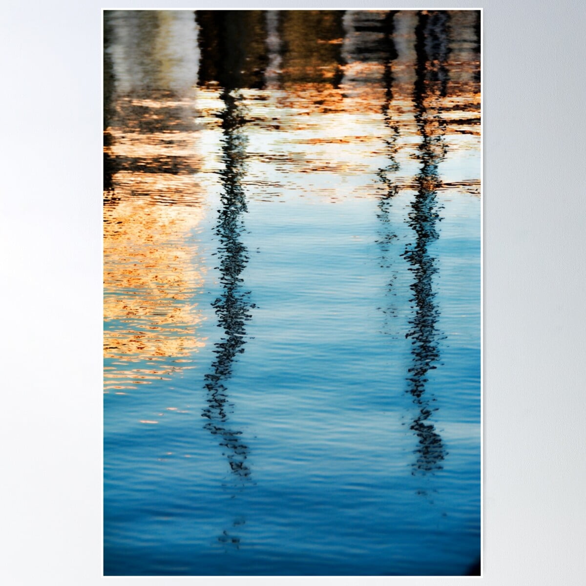 Abstracts From The Sea #3 Poster Wall Art, Modern Wall Decor For Living ...