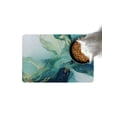 Abstracts Marble Doormat Non Slip Diatomaceous Earth Door Mat Absorbent ...