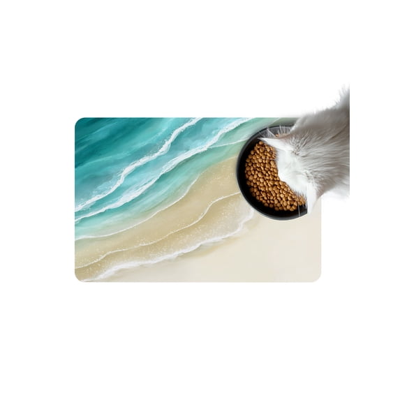 Abstracts Sandy Beach Doormat Non Slip Diatomaceous Earth Door Mat ...