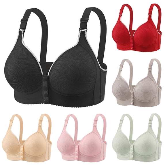 Abtuhar Women Plus Size Front Closure Bras - Walmart.com