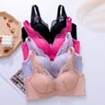 Abtuhar Women Thin Front Closure Shaping Back Support Plus Size Bras ...