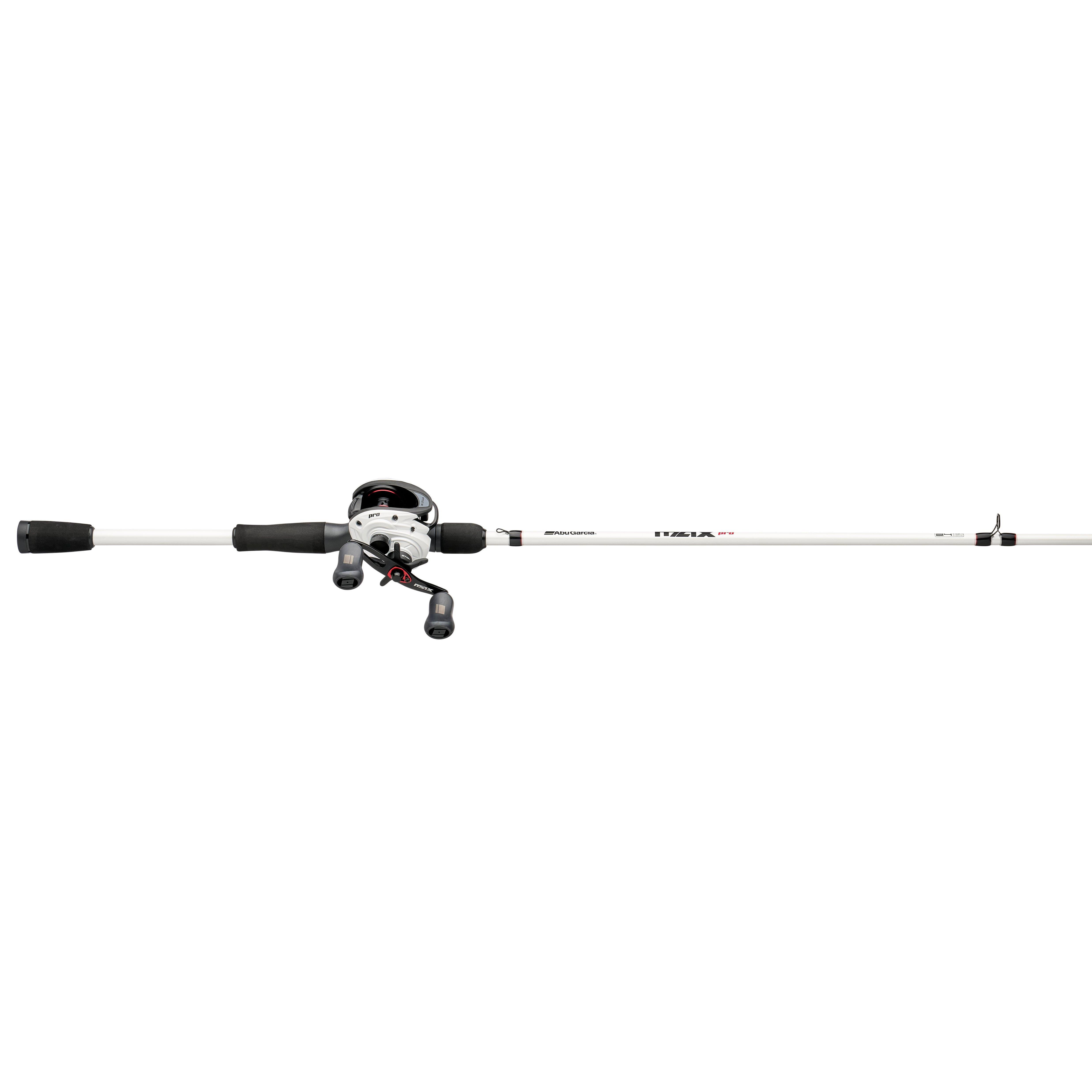 Abu Garcia Max Pro Baitcast Fishing Combo, 7' Medium Heavy Rod, Right ...