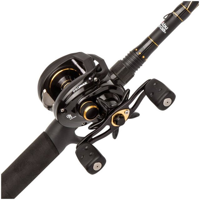 Abu Garcia Pro Max Low Profile Baitcast Reel and Fishing Rod Combo - Walmart.com