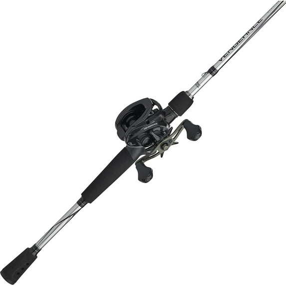 Abu Garcia Vengeance Low Profile Baitcast Reel and Fishing Rod Combo - Walmart.com