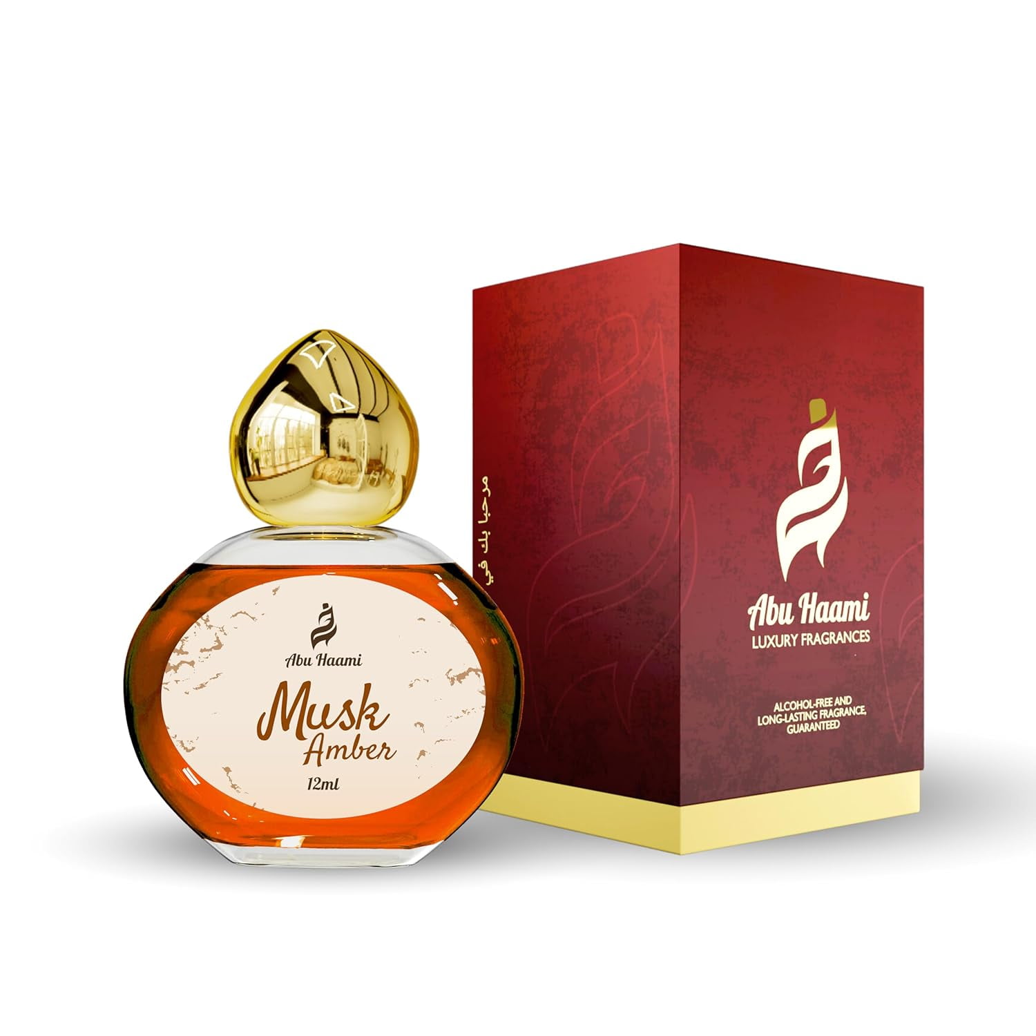 Abu Haami Musk Amber Attar Roll On Luxury Perfume For Men & Women 12ml ...