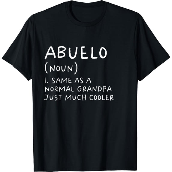 Abuelo Grandpa Definition Funny Spanish T-Shirt - Walmart.com