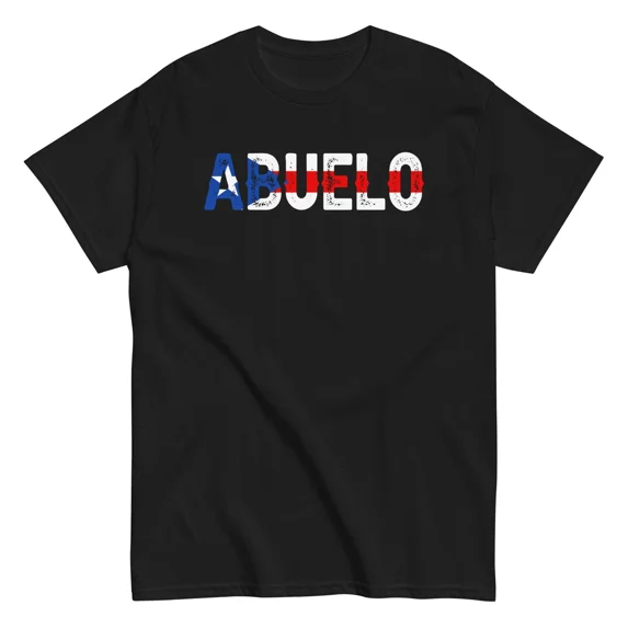 Abuelo Puerto Rico Flag Grandfather Pride Boricua Papa Gift Men Unisex ...