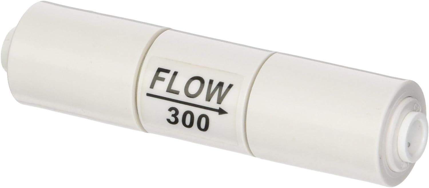 Abundant Flow Water 50IL 50 GPD Flow Restrictor Quick Connect, 420 ml 1 ...