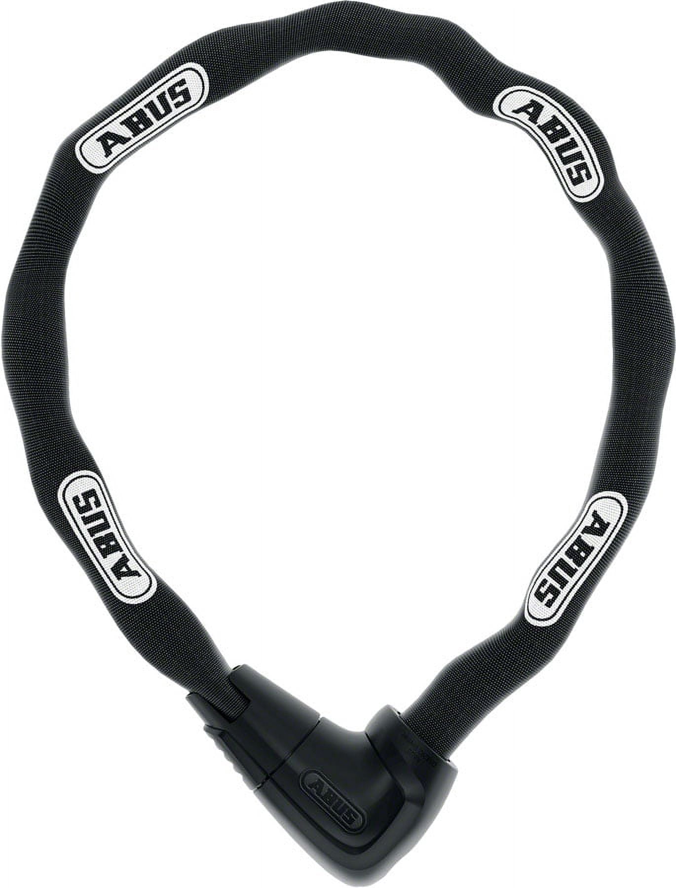 Abus 9808K/110 Steel-O-Chain Key Lock - Black - Walmart.com
