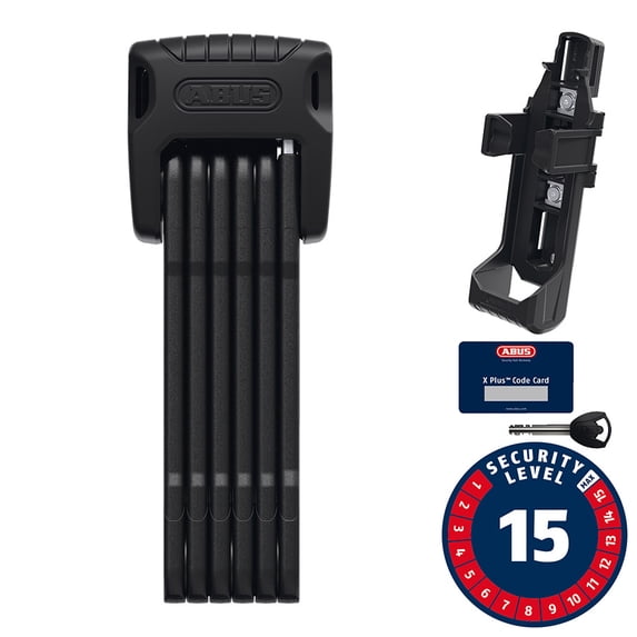Abus Bordo Granit XPlus 6500K, Folding Lock, Key, 5.5mm, 90cm, 2.95 ...